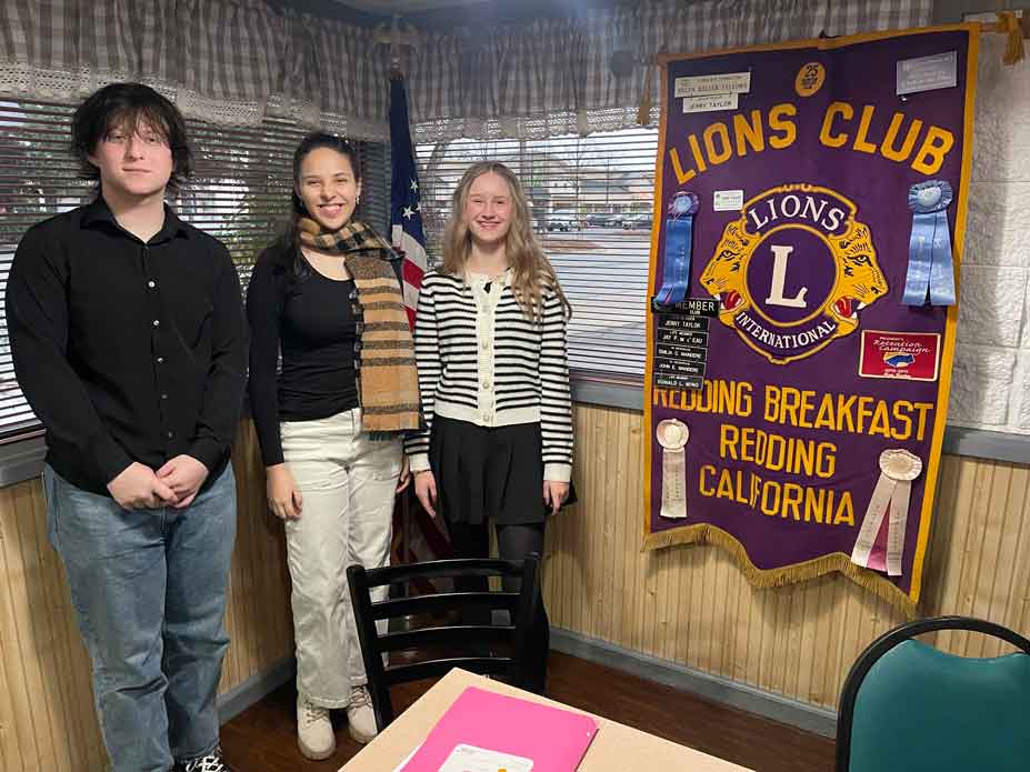 February 2025 The Student Speaker Contest | Redding Breakfast Lions Club